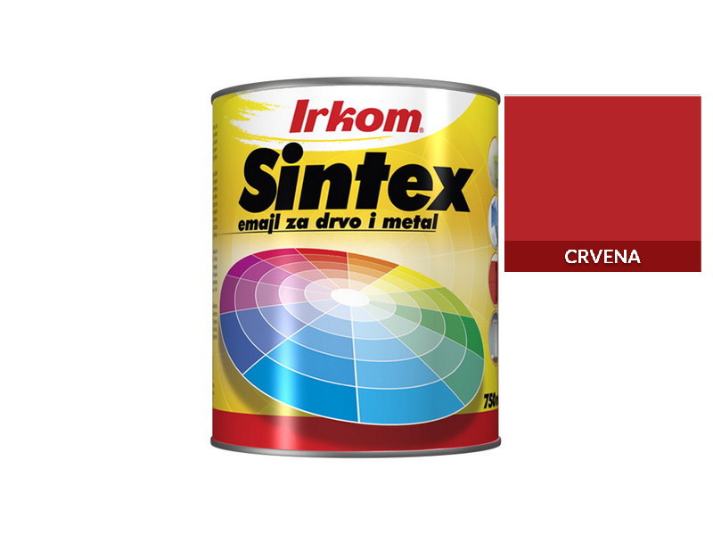 Sintex emajl CRVENI 750ml