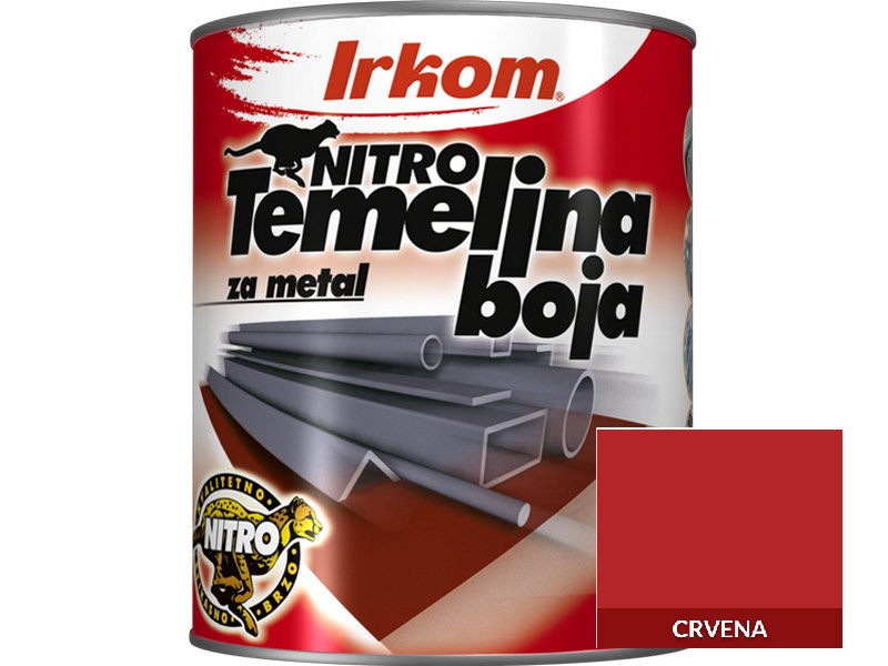 IRKOM Nitro temeljna CRVENA 3/1