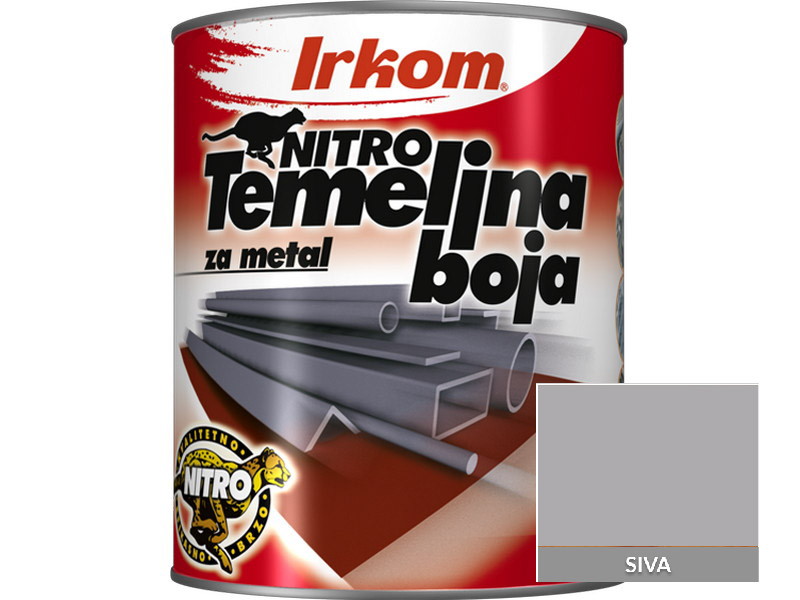 IRKOM Nitro temeljna SIVA 3/1