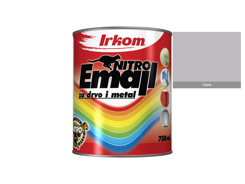 IRKOM nitro emajl SIVI 750ml