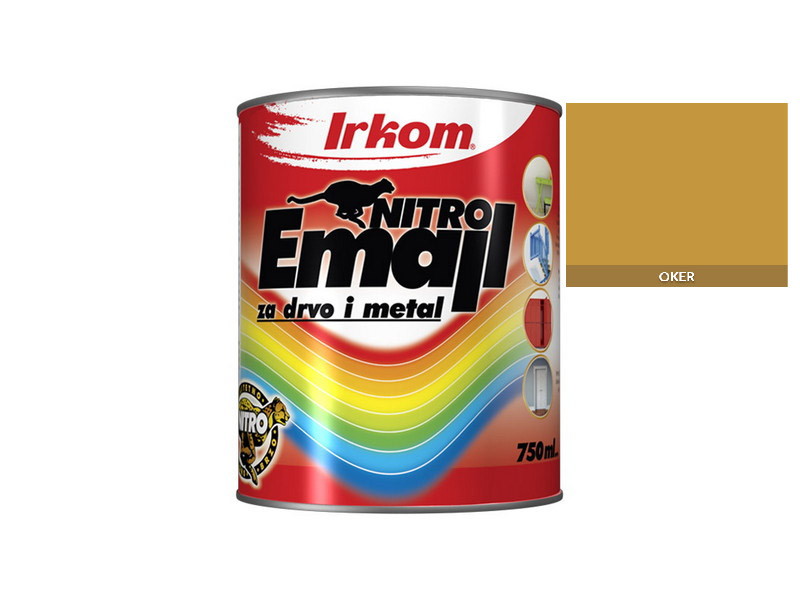 IRKOM nitro emajl OKER 750ml