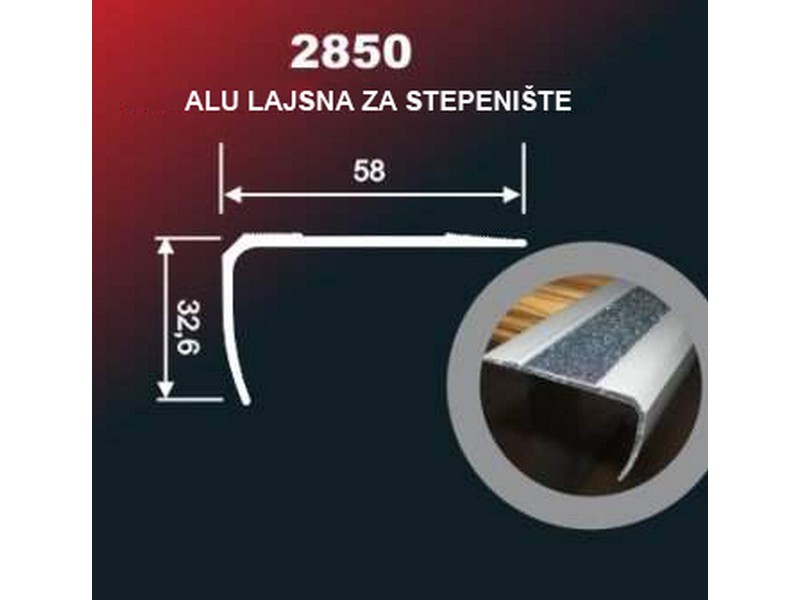 SR 2850 ALU LAJSNA