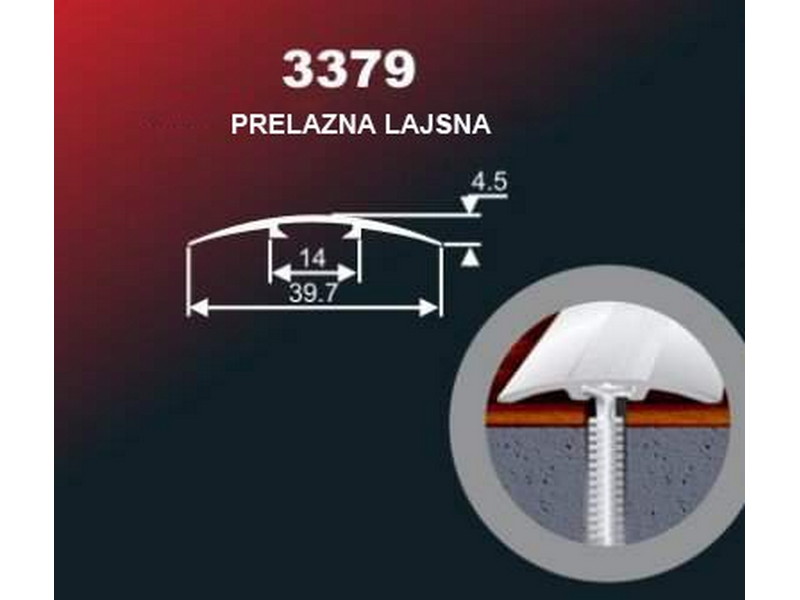 SR 3379 ALU LAJSNA PRELAZNA