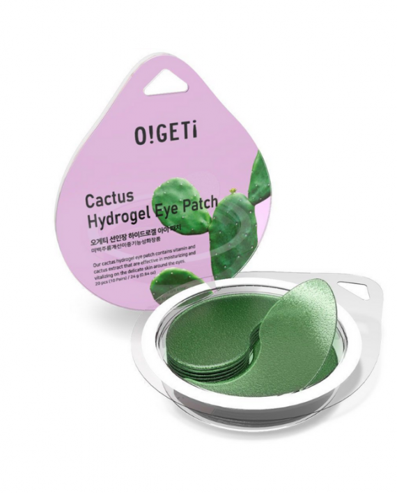 Hidrogel jastučići za predeo oko očiju O!GETi Cactus 20/1