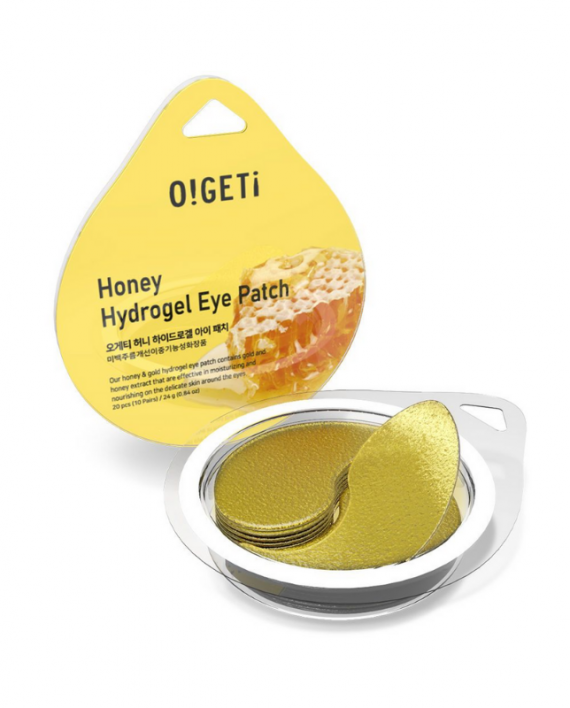 Hidrogel jastučići za predeo oko očiju O!GETi Honey 20/1