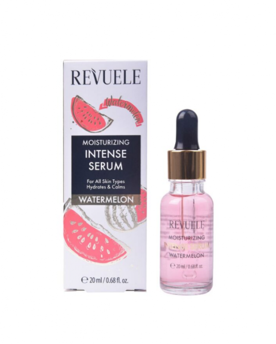 Hidrantni serum za umirivanje kože lica REVUELE Lubenica 20ml