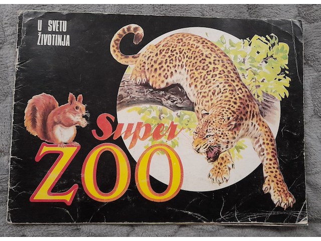 Super ZOO, 1980, Panini, Dečje novine, Pun album