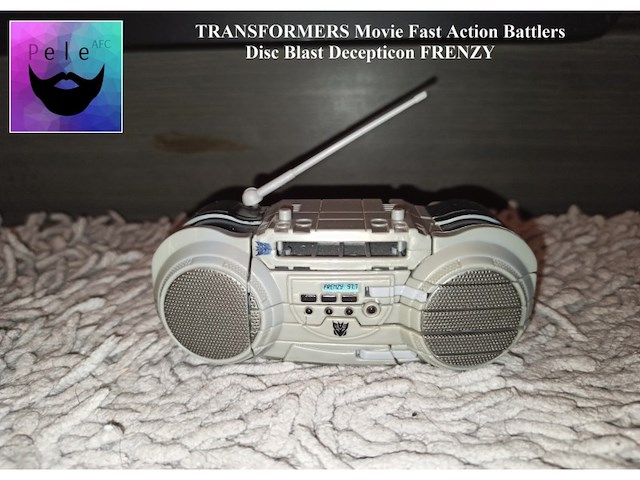 Transformers Blast Decepticon FRENZY radio - RARITET