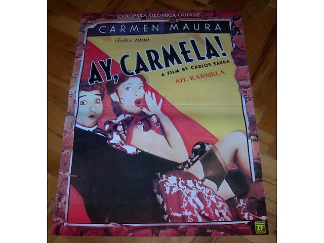 Ay, Carmela! (Carlos Saura) - filmski plakat