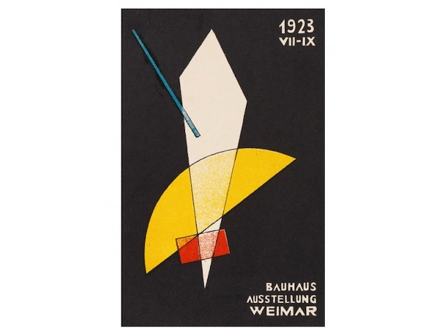 Laszlo Moholy-Nagy reprodukcija A3  Bauhaus