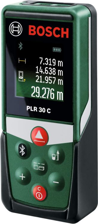 Laserski daljinomer Bosch PLR 30 C sa Bluetooth tehnologijom (0603672120)