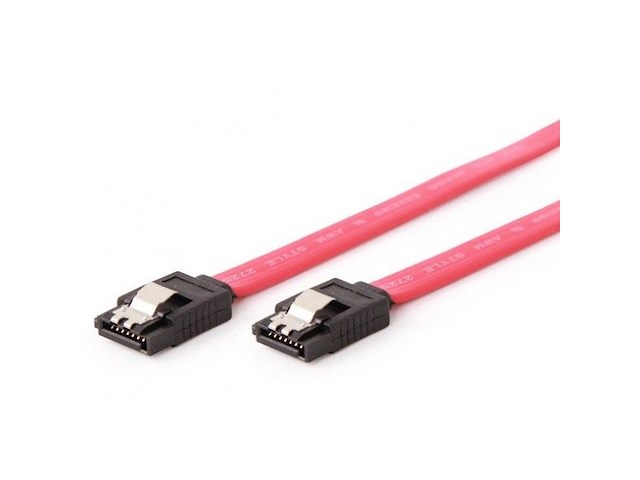 CC-SATAM-DATA-XL Gembird Metal clips, Serial ATA (SATA) data kabl flat 1m