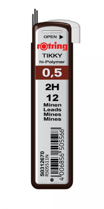 ROTRING mine za patent olovku 0.5mm 2H