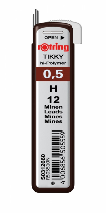 ROTRING mine za patent olovku 0.5mm H