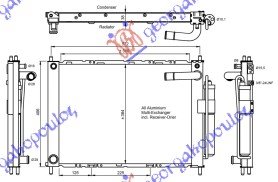 HLAD.MOTORA+KLIMA(IZJEDNA)BENZ(51x38x38)