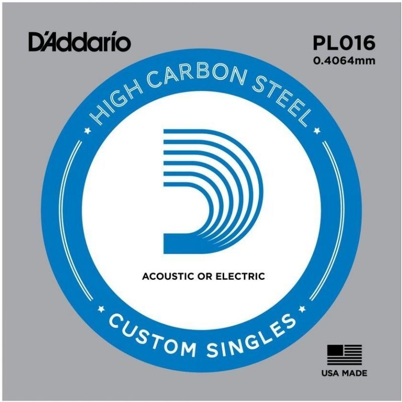 D'Addario PL016 Plain Steel Žica na komad
