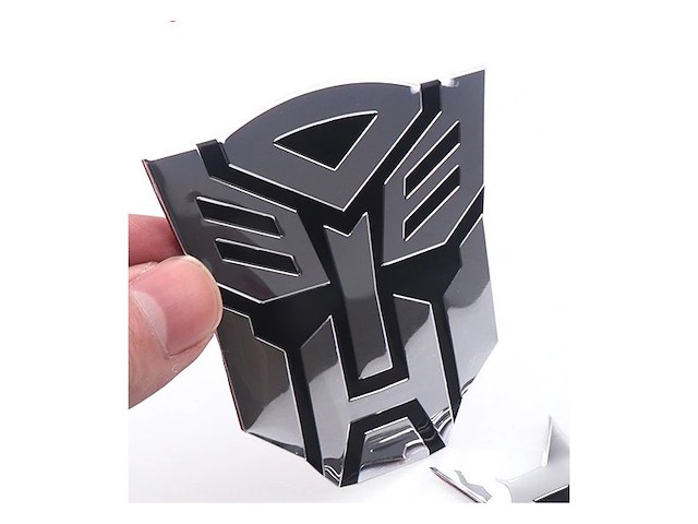 Transformers 3D metalna nalepnica (car sticker)