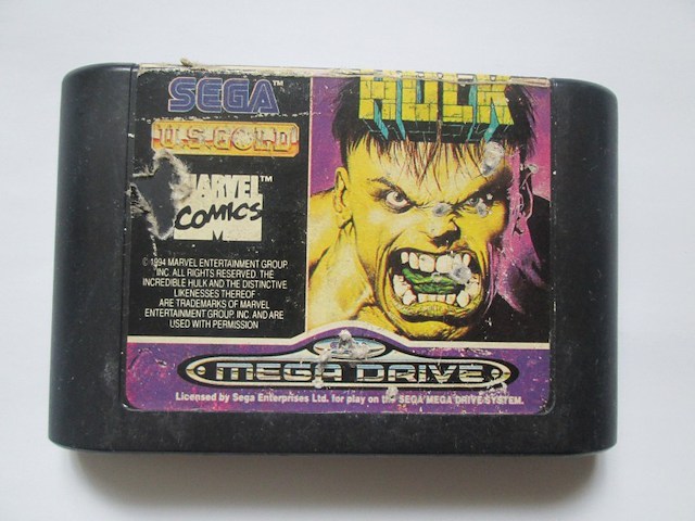 Sega original igrica - The Incredible HULK