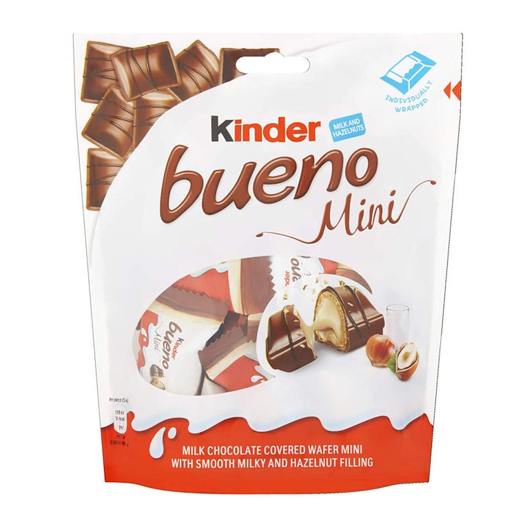 Kinder bar bueno mini t20x16 108g kinder