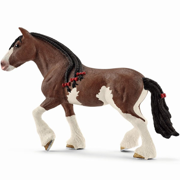 Schleich Clydesdale kobila 13809