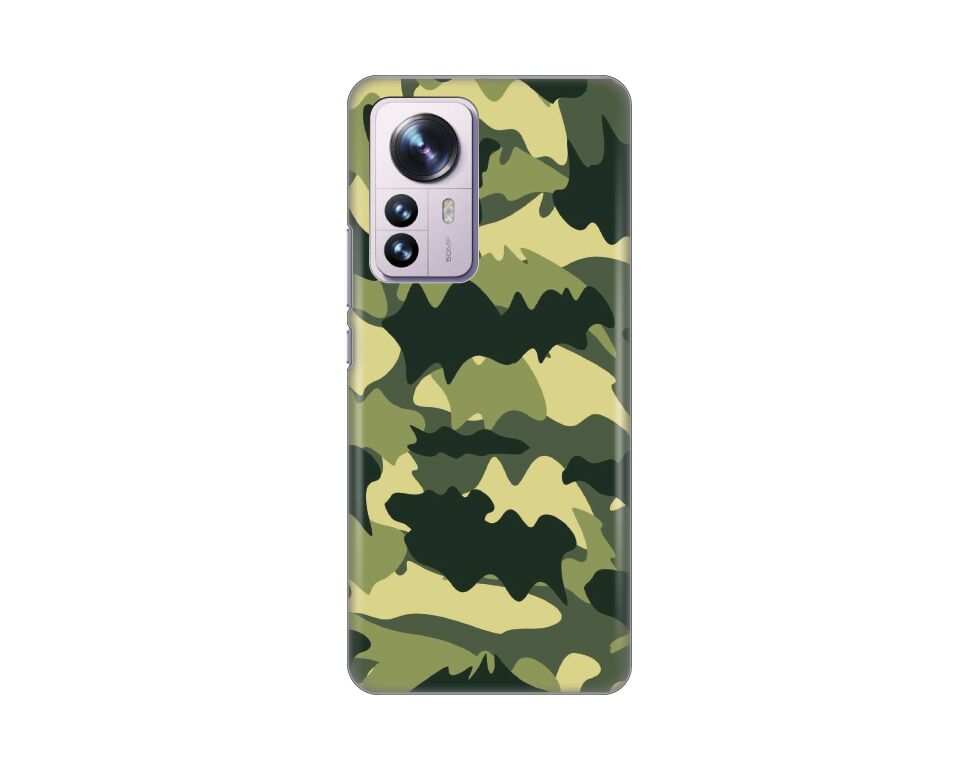 Silikonska futrola PRINT Skin - Xiaomi 12 Pro Army