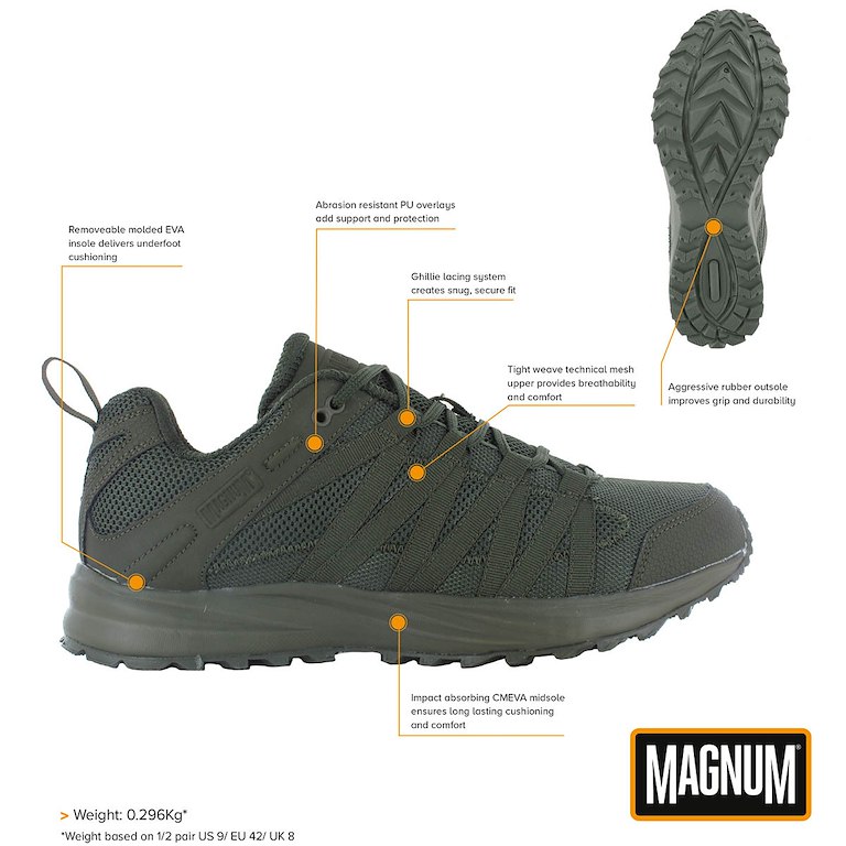 Patike MAGNUM Storm Trail Lite zelene