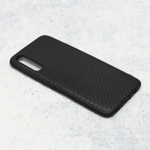 Futrola - maska Carbon fiber za Samsung A705 Galaxy A70 crna