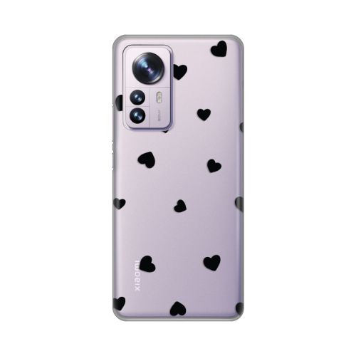 Silikonska futrola - maska print Skin za Xiaomi 12 Pro Hearts