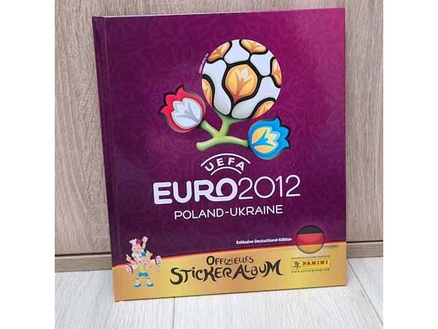 Euro 2012 hardcover album glanc prazan