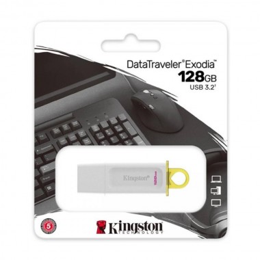 KINGSTON DTX KC-U2G128-5R USB FLASH