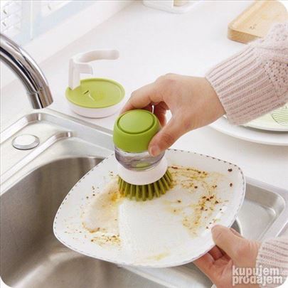 Četka za pranje sudova sa dozerom
