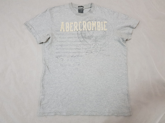 Abercrombie&Fitch original muska siva majica