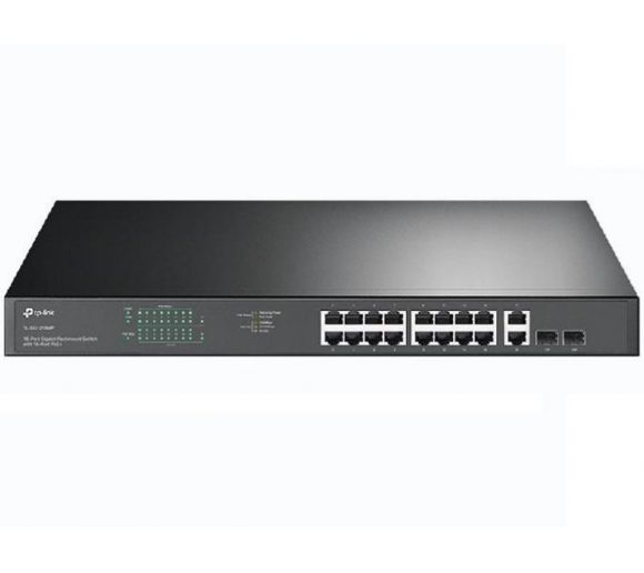 TP-Link - Switch TP-LINK TL-SG1218MP Gigabit/18xRJ4510/100/1000Mbps/16-Port PoE+/ Rackmount