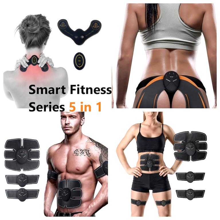 Smart Fitness Mega Komplet sa 5 EMS Trenažera!