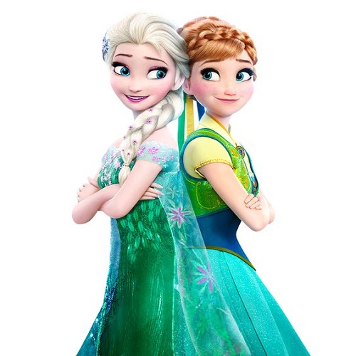 Frozen Fever 5D dekorativni stiker!