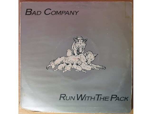 LP BAD COMPANY - Run With The Pack (1976) G+/G-