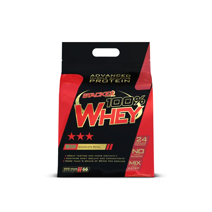 100% Whey - Stacker2