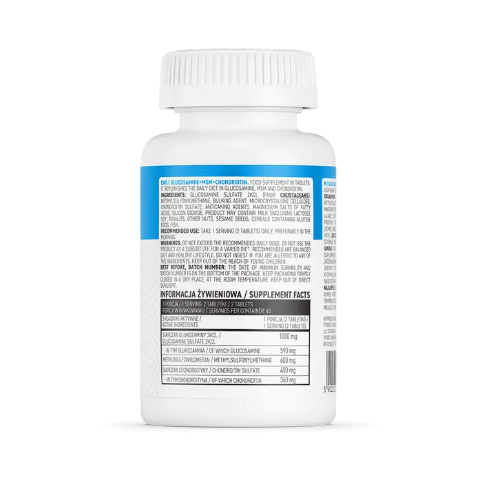Глукозамин + МСМ + Хондроитин - OstroVit
