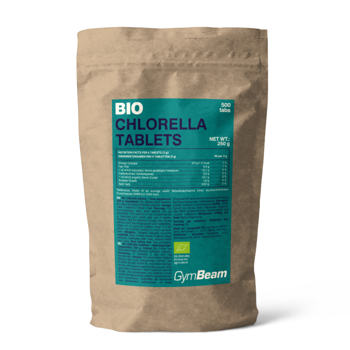 Bio Chlorella 500 мг 500 таблета – GymBeam