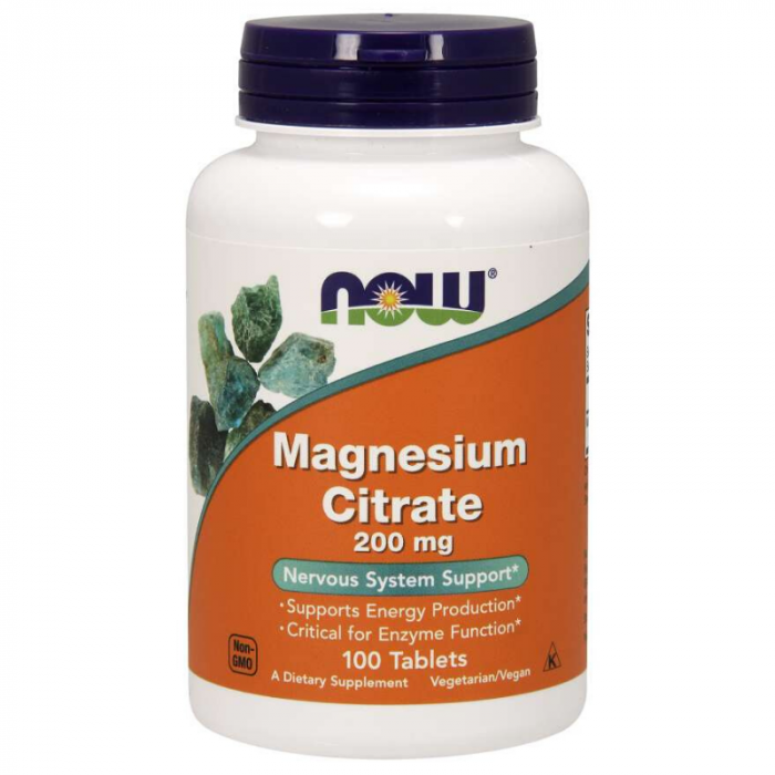 Magnezijum citrat 200 mg - NOW Foods