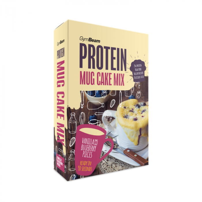 Протеински Mug Cake Mix 500 г - GymBeam