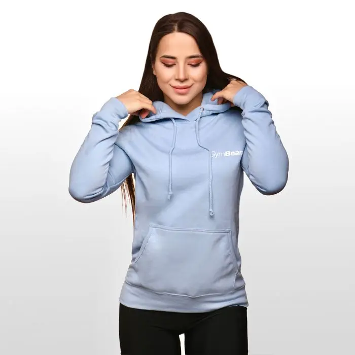 Ženski duks PRO Hoodie Blue - GymBeam