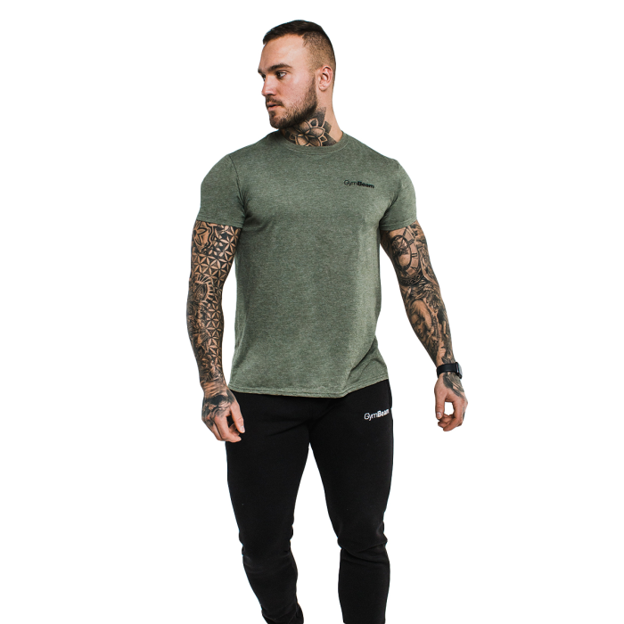 Majica Basic Heather Military - GymBeam