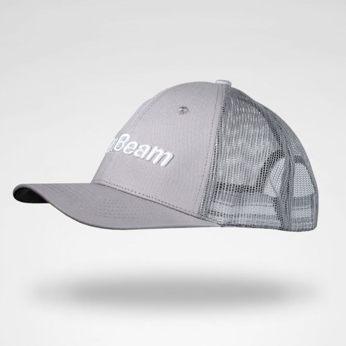 Kačket Mesh Panel Cap Grey - GymBeam