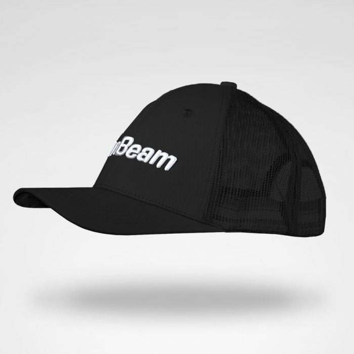 Kačket Mesh Panel Cap Black - GymBeam