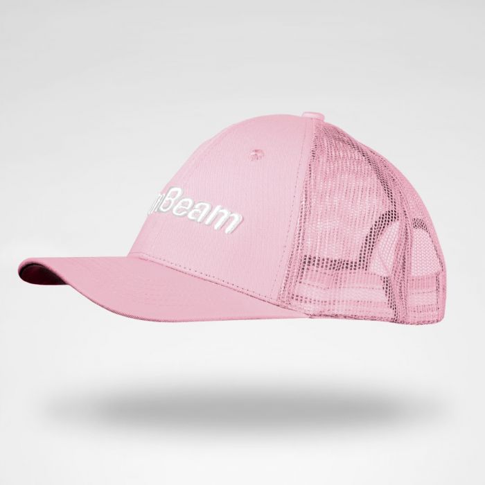 Kačket Mesh Panel Cap Baby Pink - GymBeam