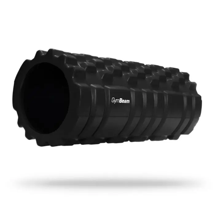 Penasti valjak za vežbanje Fitness Roller Black - GymBeam