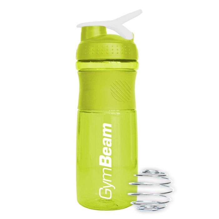 Šejker Sportmixer Green White 760 ml - GymBeam