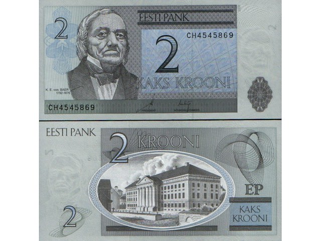 Estonia 2 Krooni 2006. UNC.