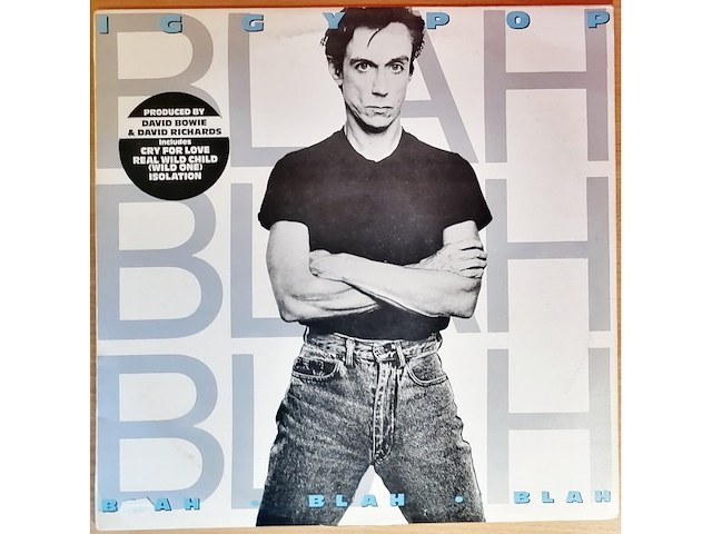LP IGGY POP - Blah-Blah-Blah (1987) ODLIČNA